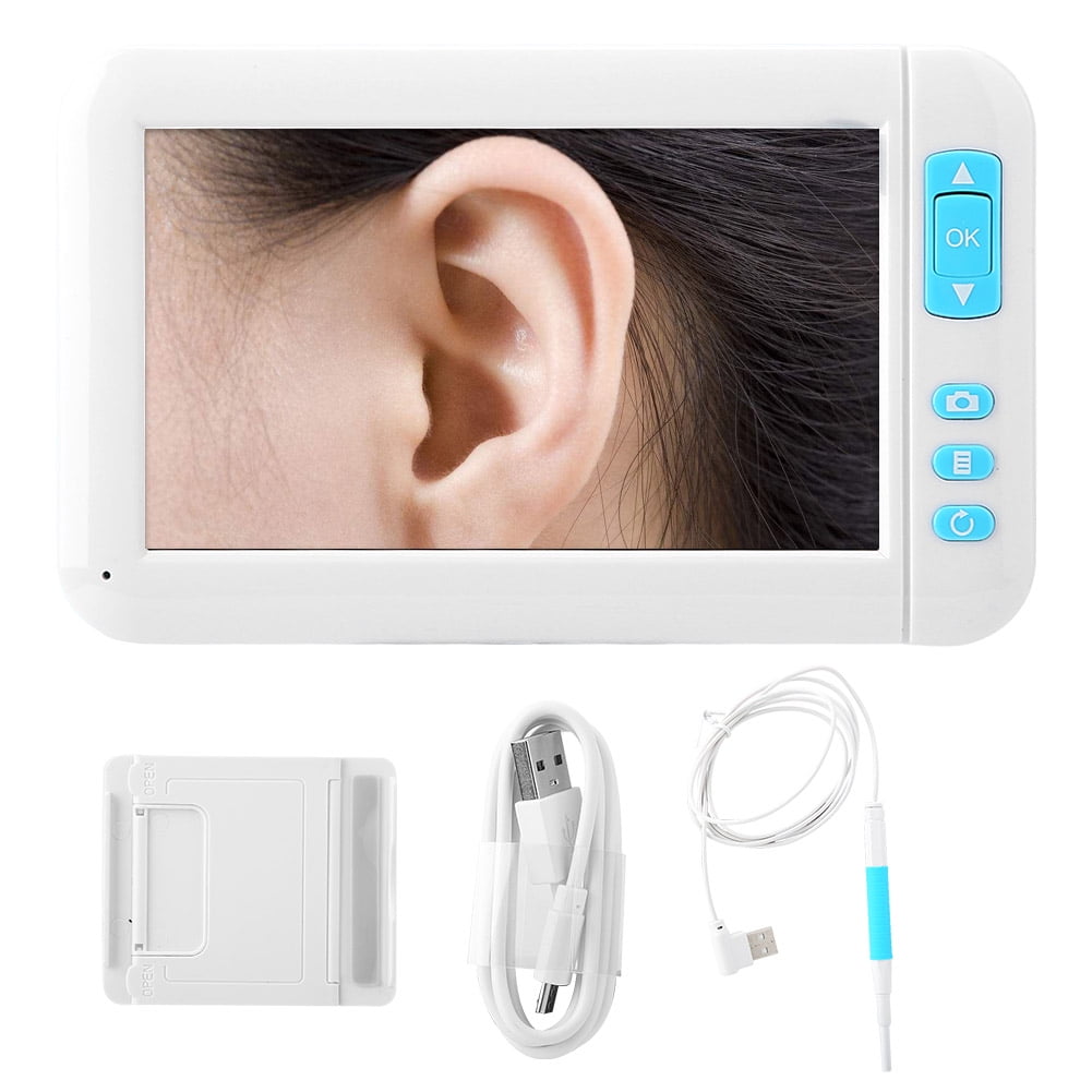 4.3in TFT Ear Otoscope Inspection Device Tester Handheld Endoscope ...