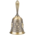 4.4" Carved Hand Bells Delicate Wedding Calling Bells School Dinner ...