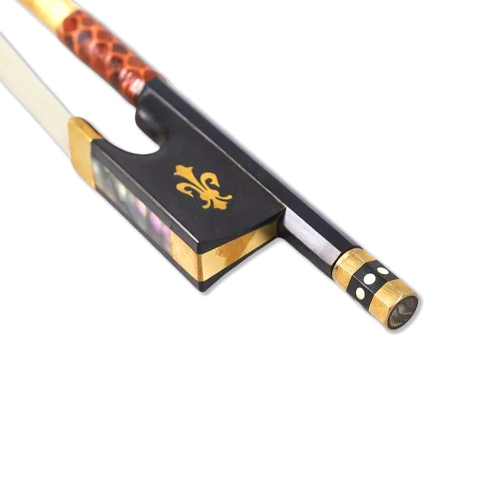 4/4 Full size Carbon fiber Violin bow White Horsehair Professional ...