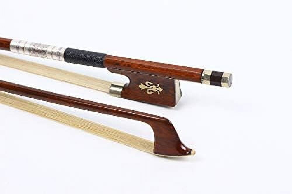 4/4 Violin Bow Snakewood Violin Bows frog nice Inlay Full size Well ...