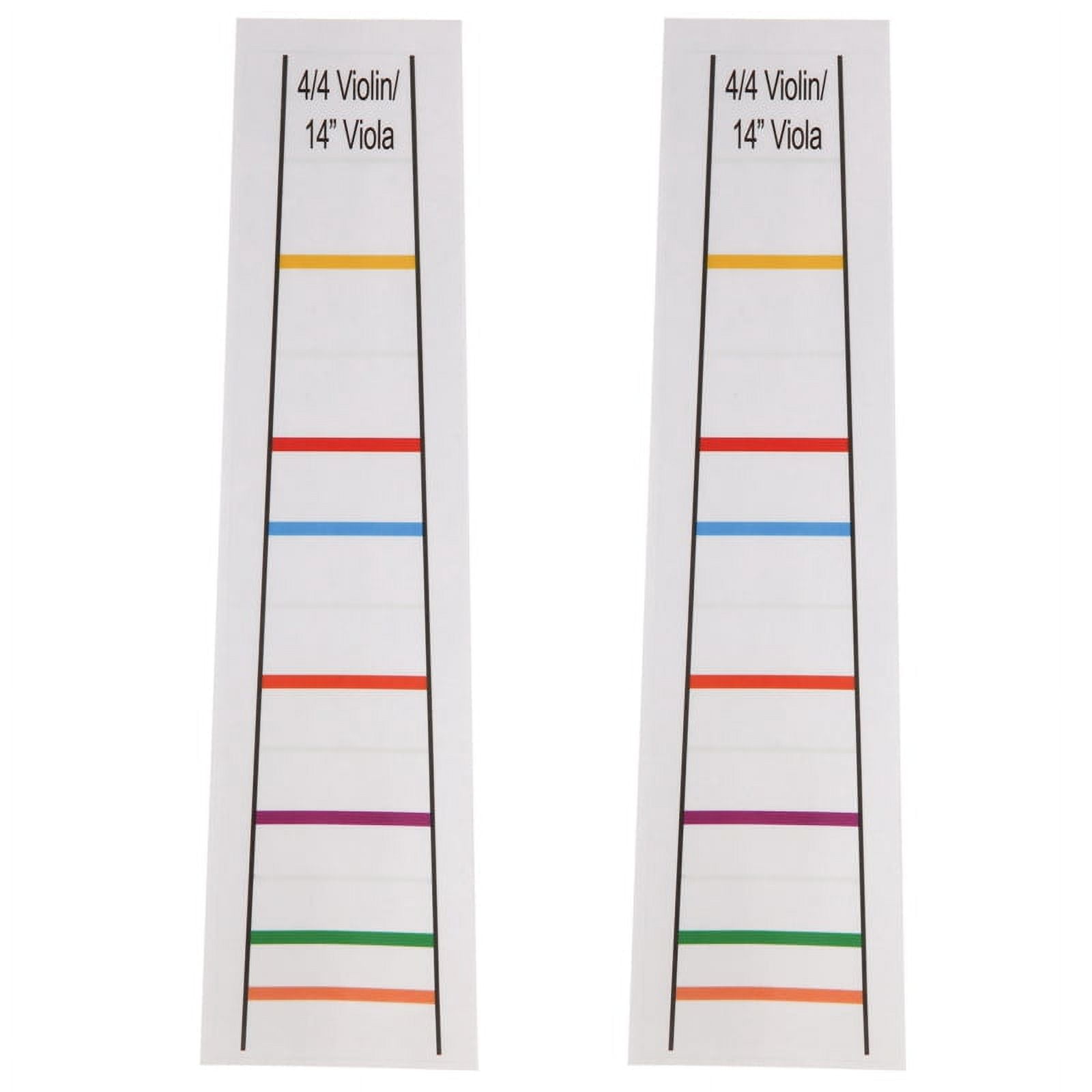4/4 Violin Fretboard Sticker Fingerboard Marker Fiddle Learn Note Chart ...