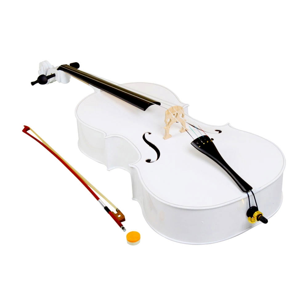 4/4 Wood Cello for Adults and Kids, Acoustic Cello Set with Portable ...