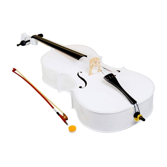 4/4 Wood Cello for Adults and Kids, Acoustic Cello Set with Portable ...