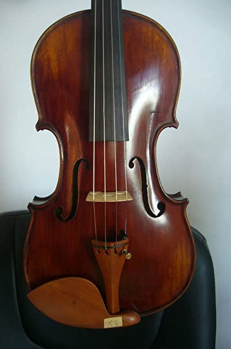 ROY 4/4 Full Size Wooden Violin, Antique Stradi Model 1715 with Bow ...