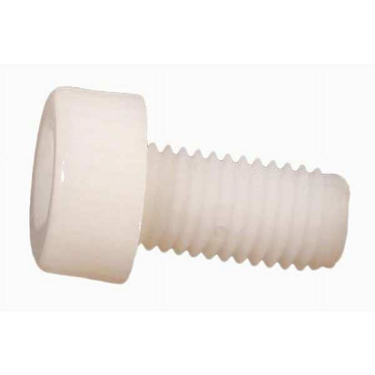 #4-40 Socket Head Cap Screw, Socket, Plain Nylon, 1/2 in Length, 40 PK ...