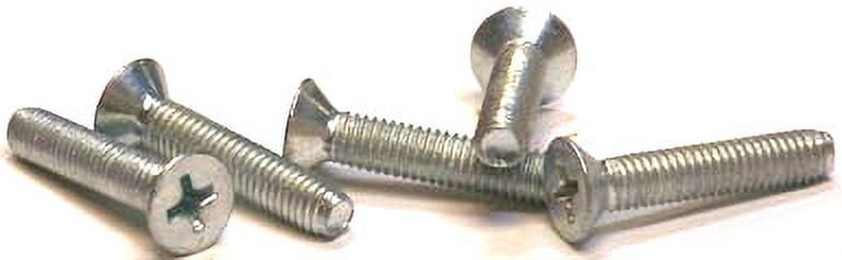 4-40 x 1/4" Trilobe Thread Forming Screws for Metal / Phillips / Flat ...