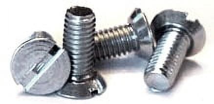 4-40 x 1/8" Machine Screws / Slotted / Flat Undercut Head / 18-8 ...
