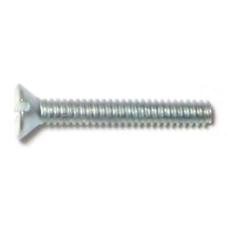 #4-40 x 3/4" Zinc Slotted Flat Head Machine Screws (120 pcs.) - Walmart.com