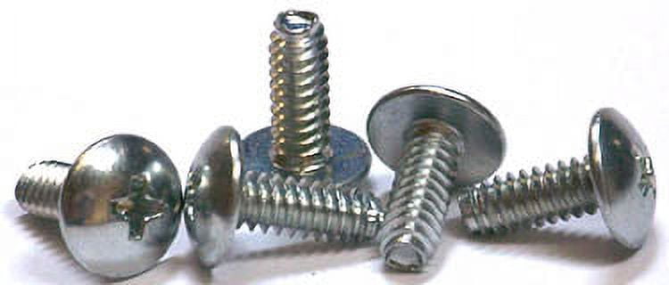 4-40 x 3/8" Trilobe Thread Forming Screws for Metal / Phillips / Truss ...