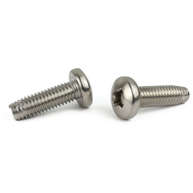 4-40 x 5/16" Type F Thread Cutting Screws / Phillips / Pan Head / Steel ...