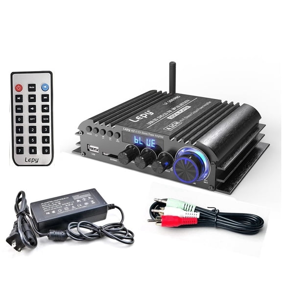 LineYDI 800W 2 Channel bluetooth Mini HIFI Power Amplifier Audio Stereo ...