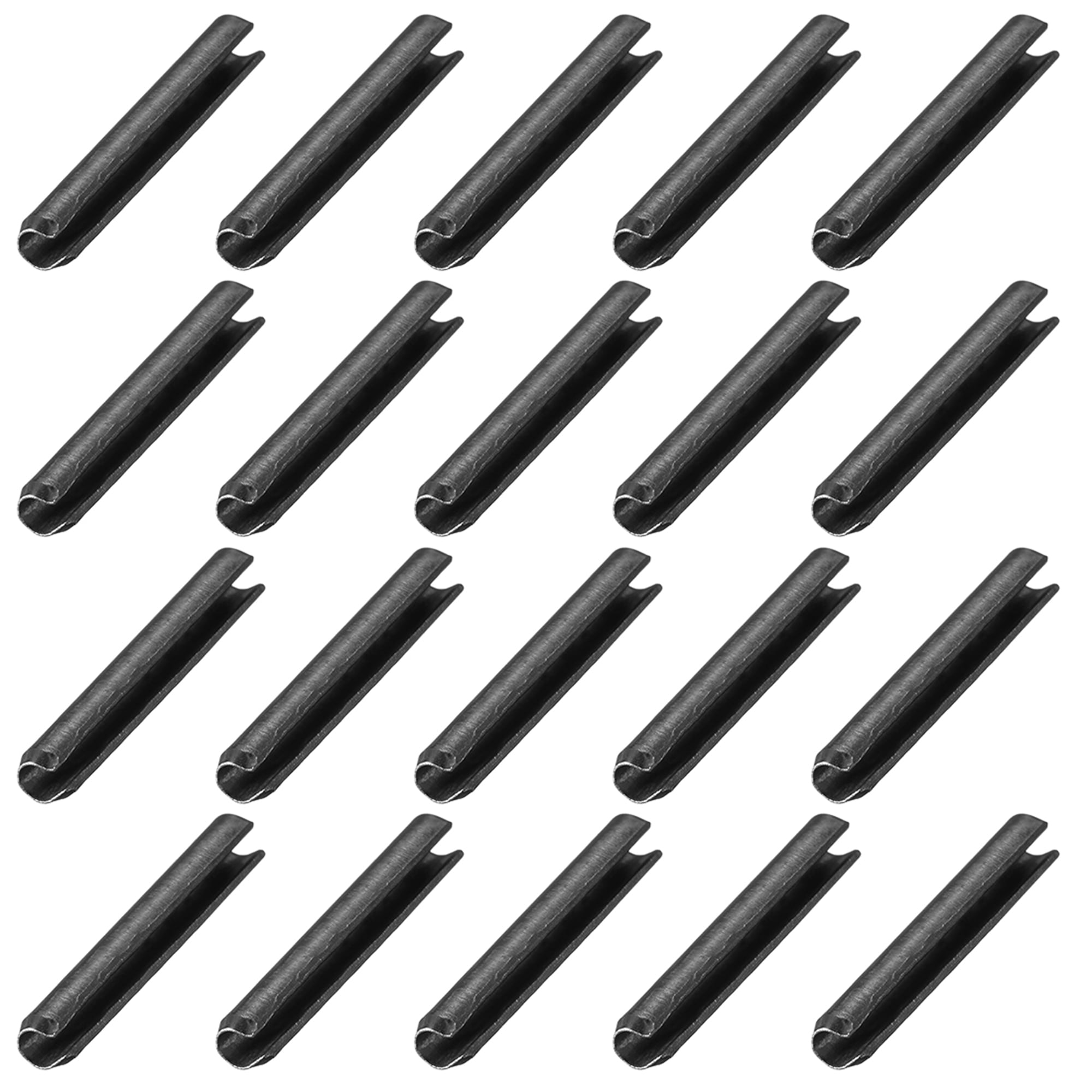 4.4mm x 25mm Dowel Pin Carbon Steel Split Spring Roll Shelf Support Pin ...
