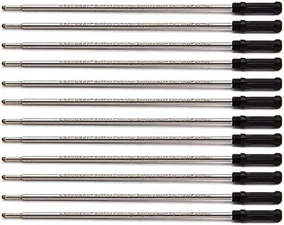 4.5" 116mm Long 0.5 Tip Metal Ballpoint Pen Refill for Cross Ballpen ...