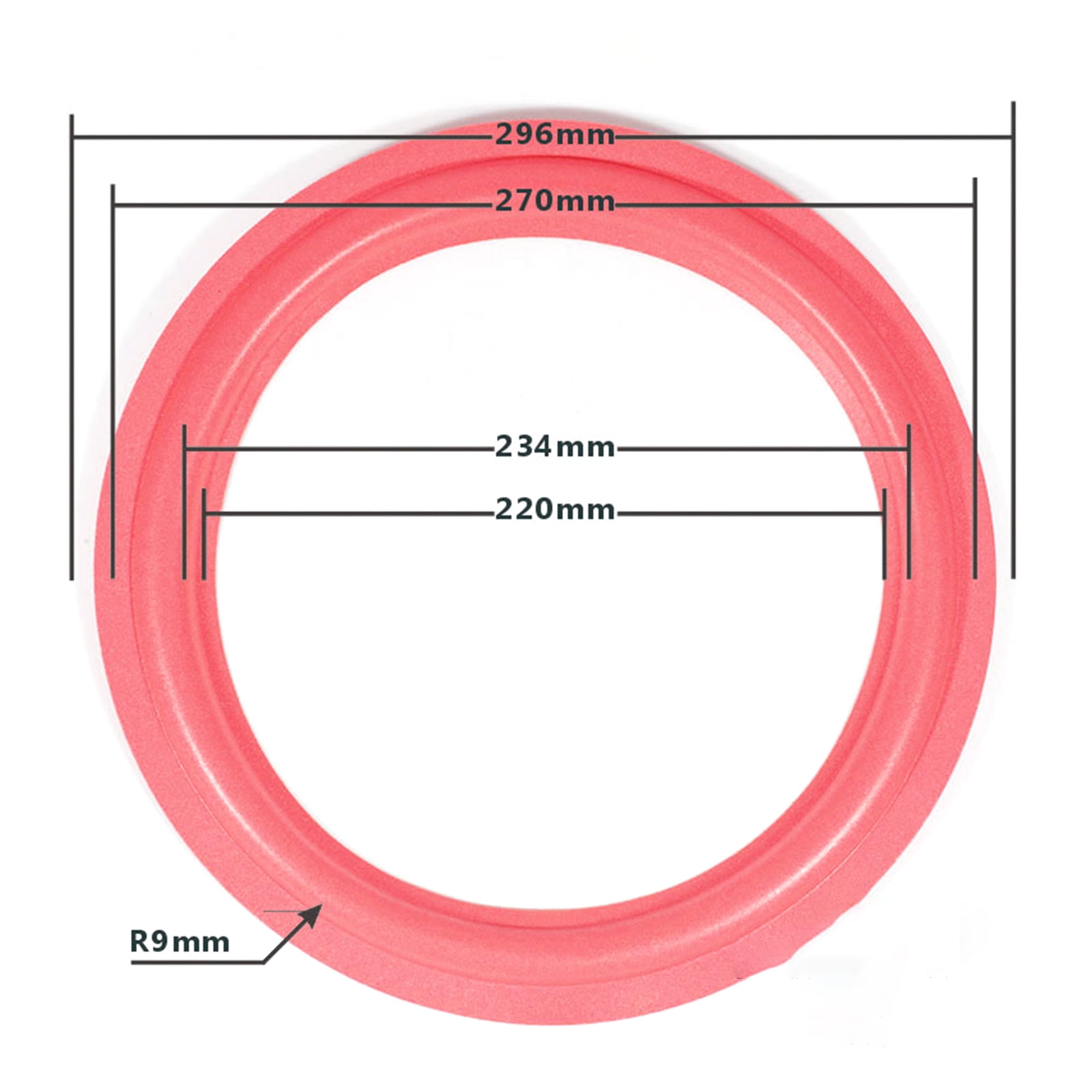 4/5/6.5/8/10/12inch Foam Surround Subwoofer Woofer Rim Foam Improve ...