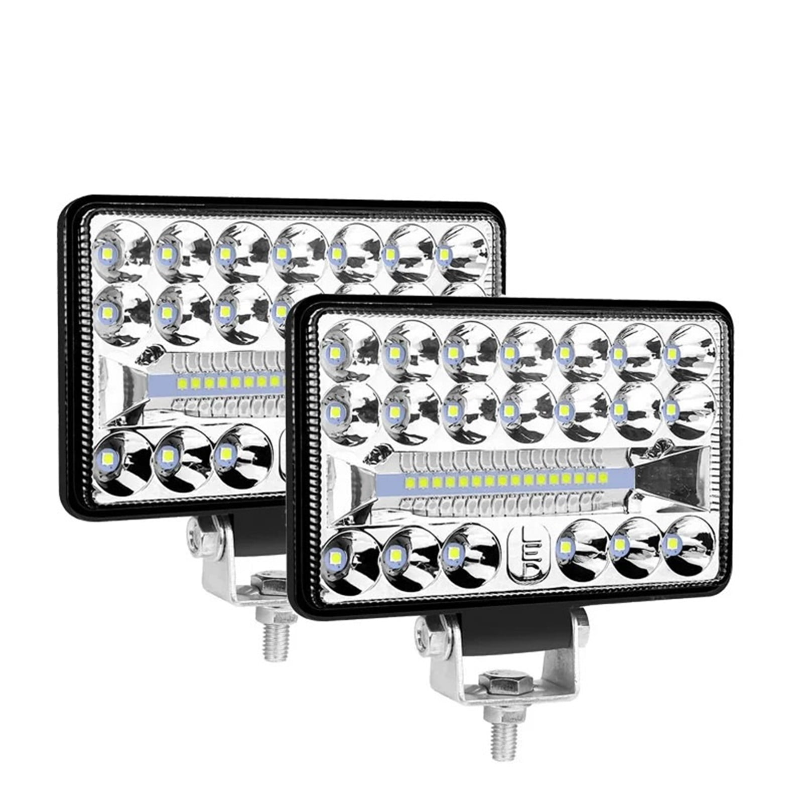 4'' 5'' 6'' 7 Inch LED Light Bar Offroad Spot Flood LED Work Light for ...