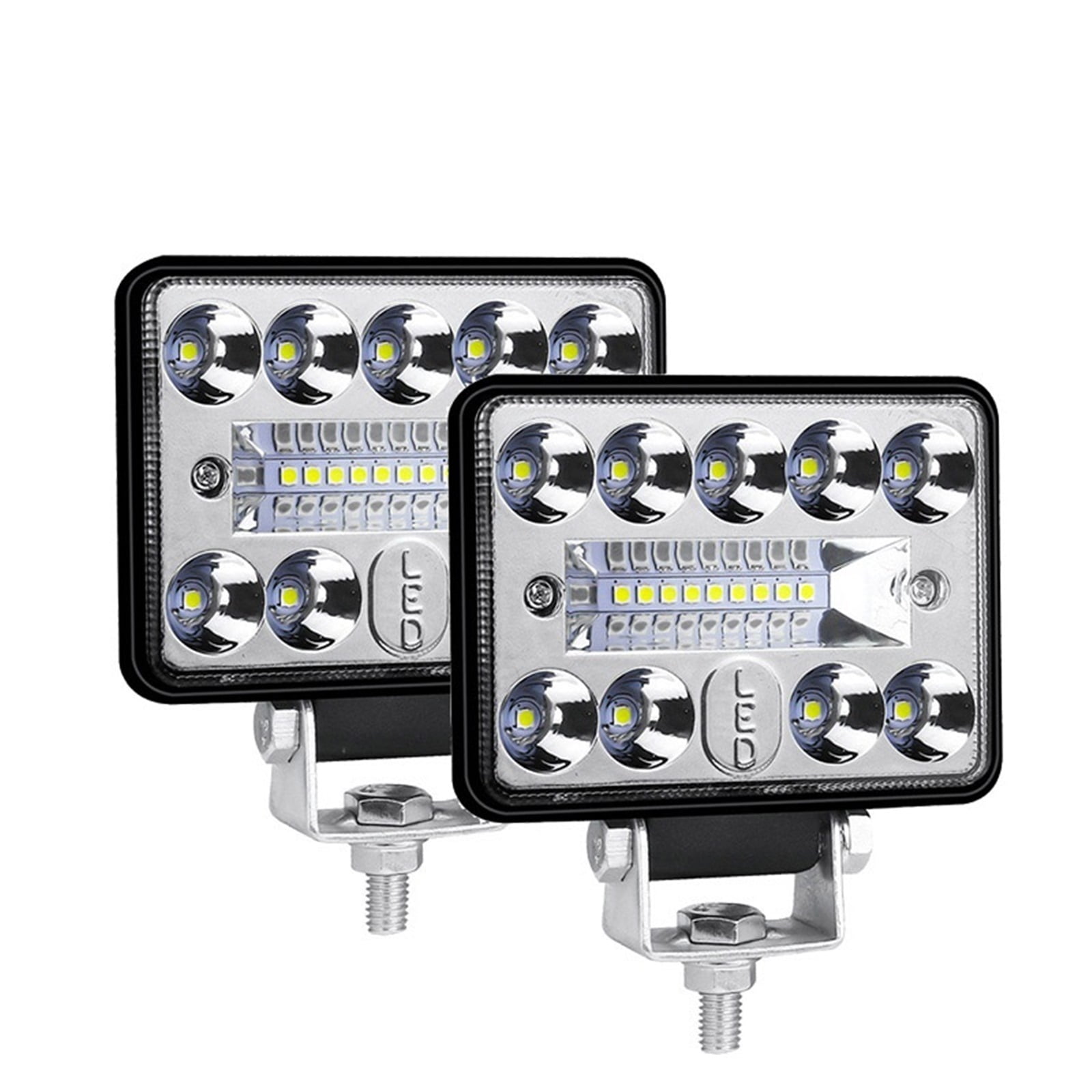 4'' 5'' 6'' 7 Inch LED Light Bar Offroad Spot Flood LED Work Light for ...