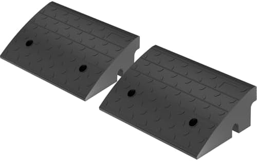 4”/5"/6"/7" inch Rise Height Driveway Curb Ramps, Car Ramp, Motorcycle ...