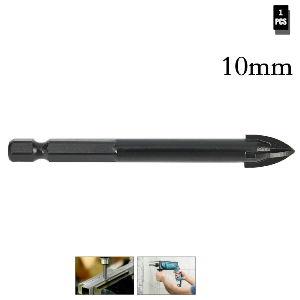4/5/6/8/10 Hexagonal Tiling Drill Set for Multi-Material Drilling ...