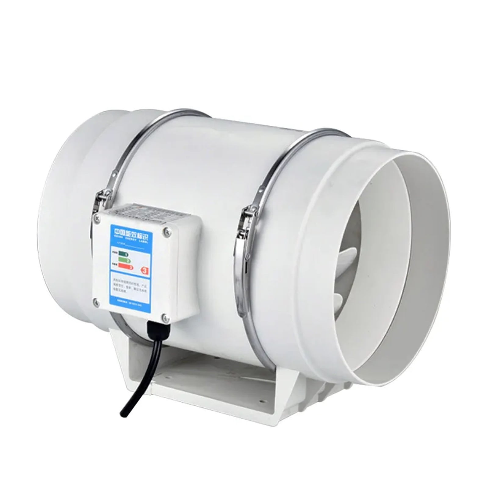 4 5 6 8 Inch Exhaust Fans Home Inline Pipe Duct Extractor Ventilation ...