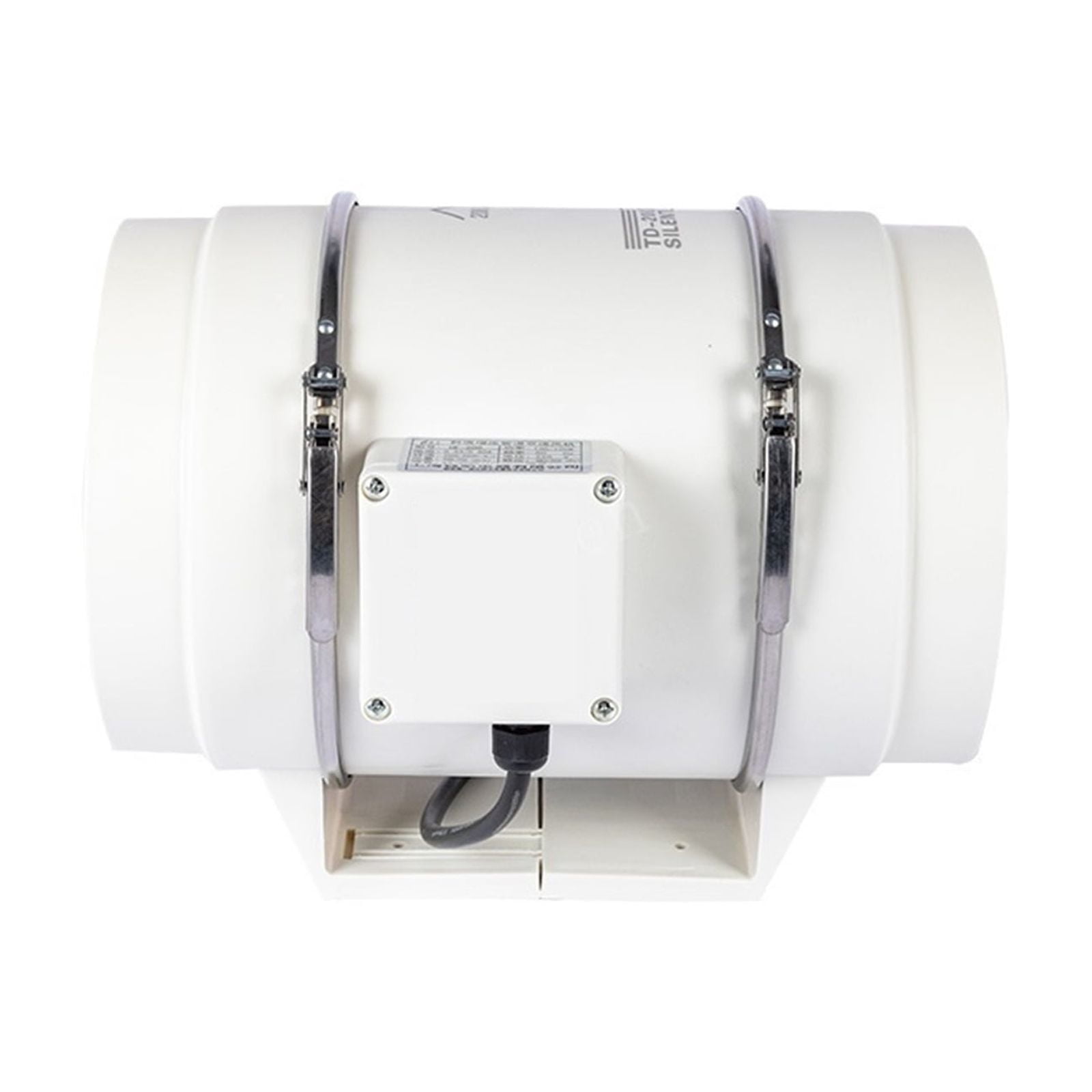 4''5''6'' Extractor Fan Low Noise Inline Duct Air Cleaning Machine ...