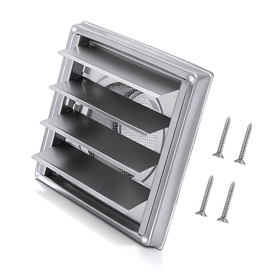 4 5 6 Inch Dryer Vent Outlet Cover Stainless Steel Construction And ...