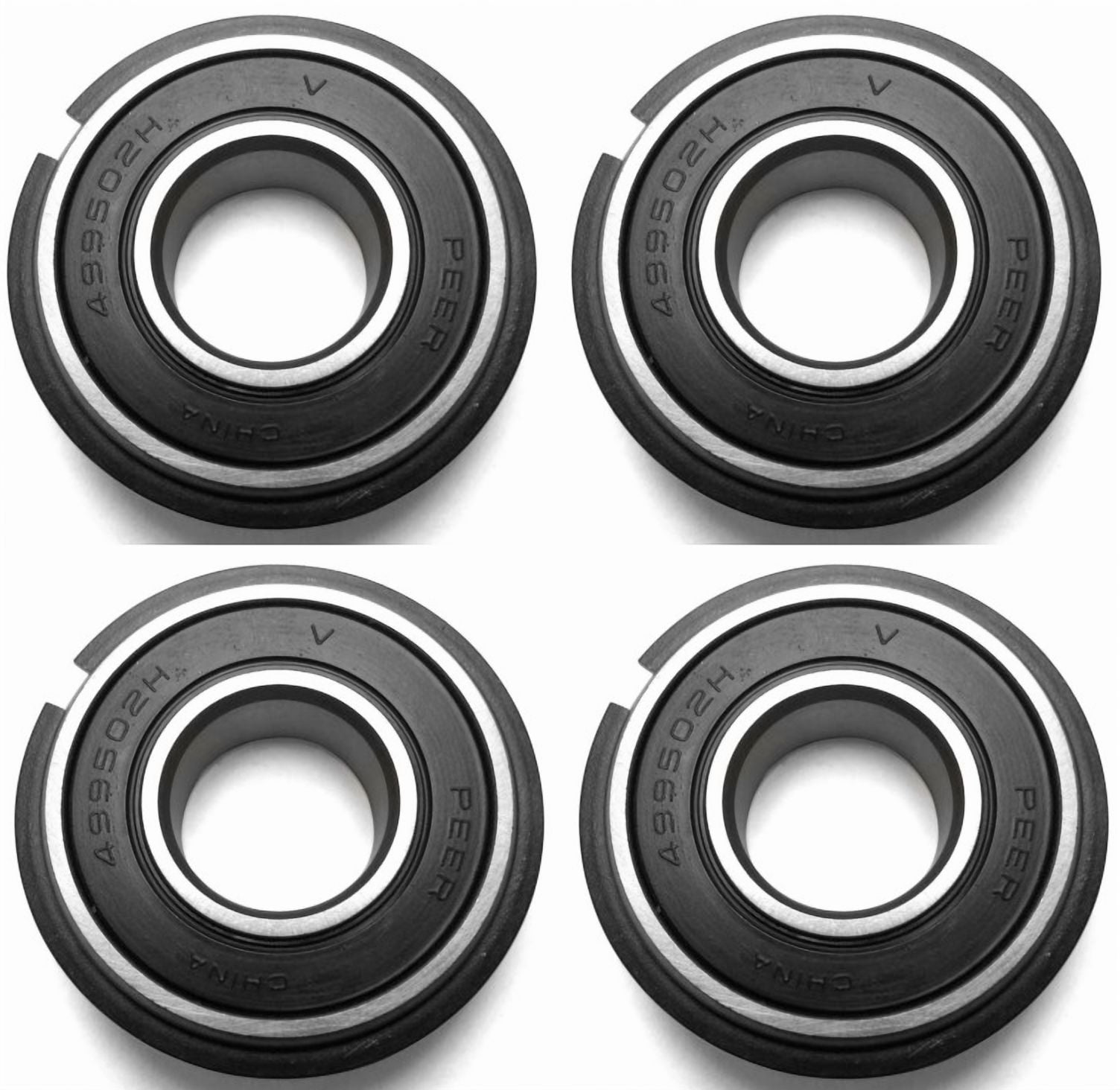 (4) 5/8" x 1-3/8" Snap Ring Wheel Bearings - Walmart.com