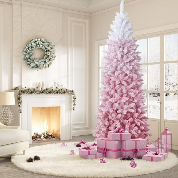 9 Foot Flocked Christmas Tree