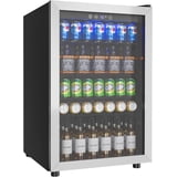 4.5 Cu.ft Beverage Refrigerator Cooler, 145 Can Mini Fridge with ...