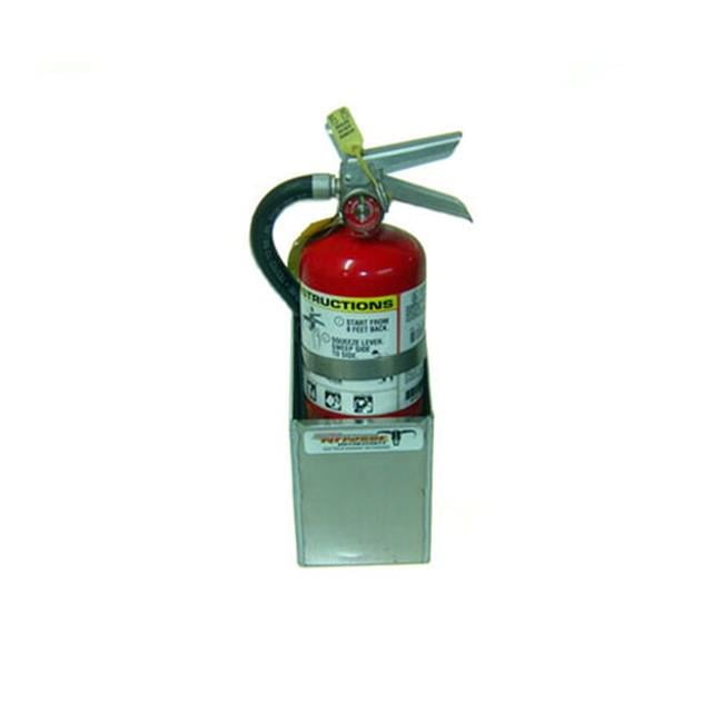 4.5 Fire Extinguisher Bracket Rack - Silver - Walmart.com