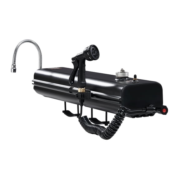 4.5 Gal Roof Rack Water Tank Portable Water Tank with Splash-Guard ...