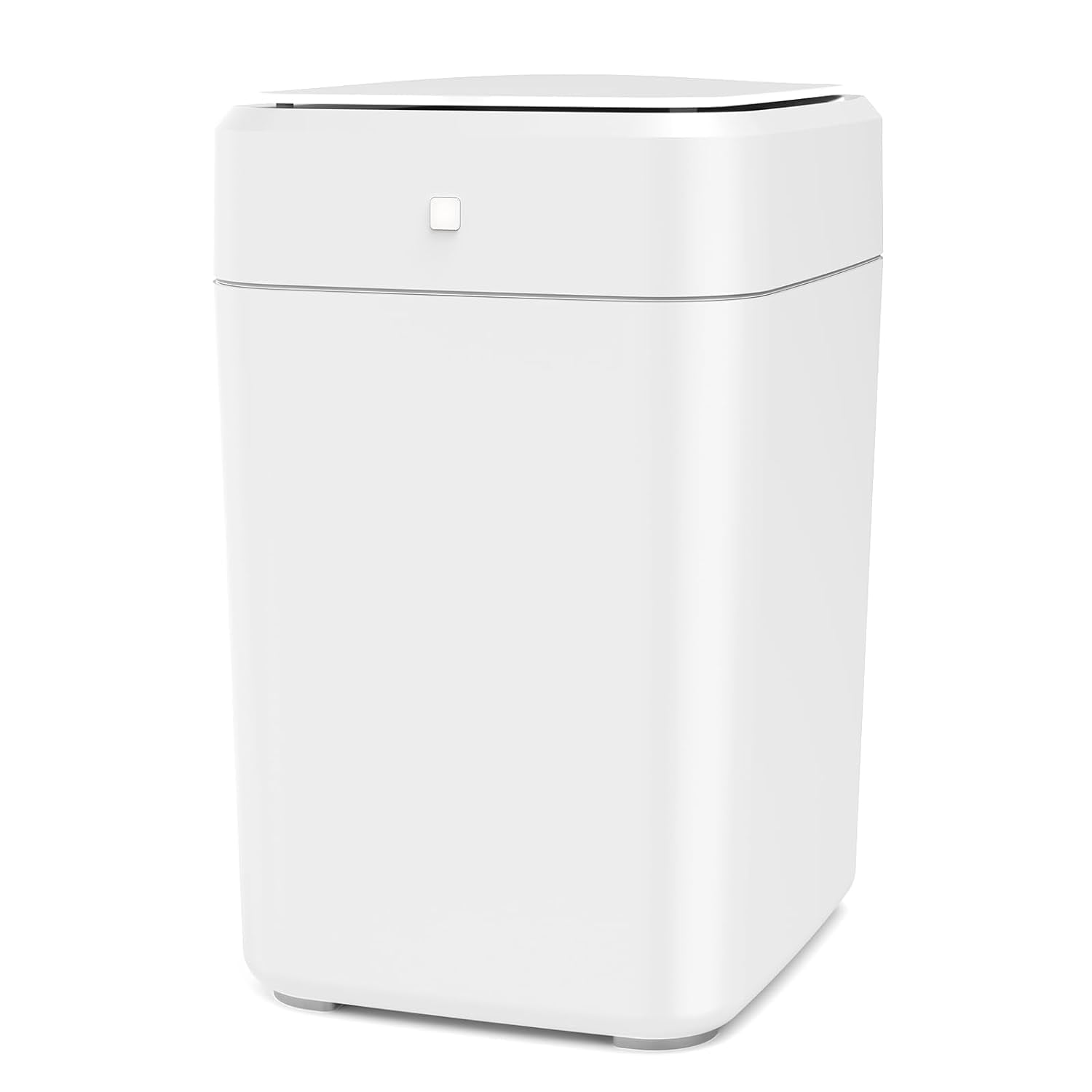 4.5 Gallon Smart Automatic Trash Can with 7 Garbage Bags Replenishment ...