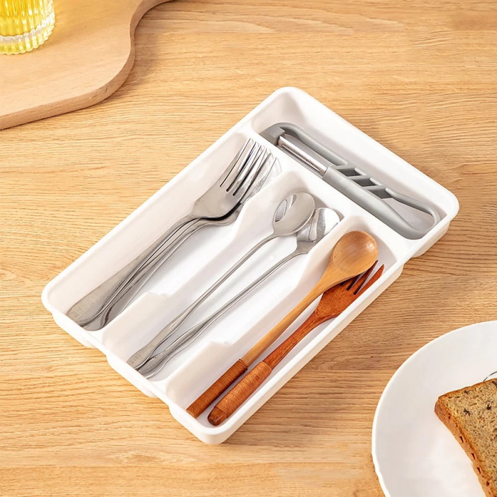 4/5 Grid Kitchen Cabinets Chopsticks And Tableware Storage Box Knife ...