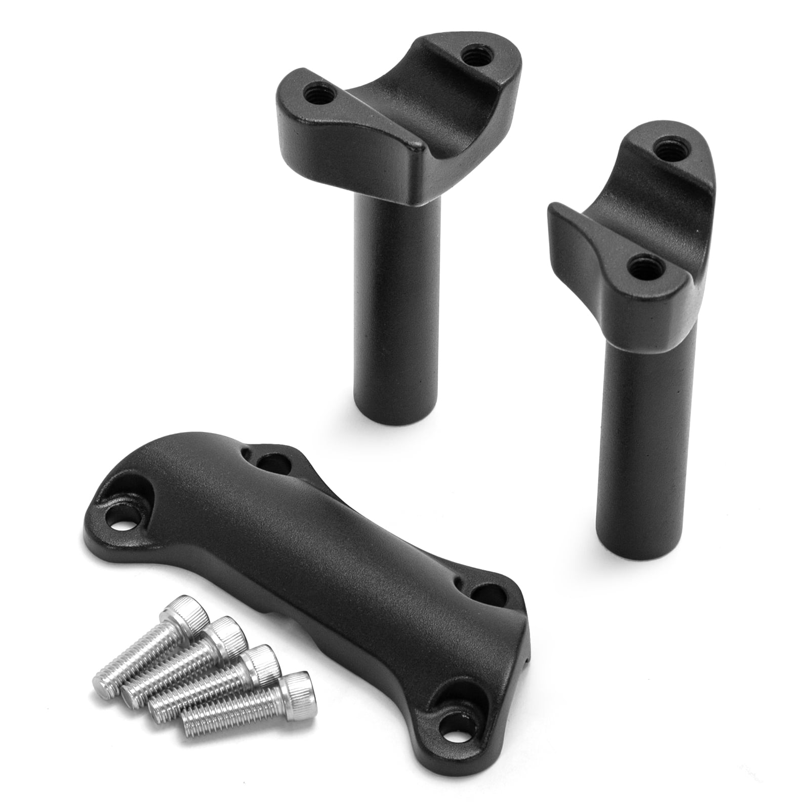 4.5" Handlebar Risers Top Clamp for Harley 1'' Bar Sportster Custom ...