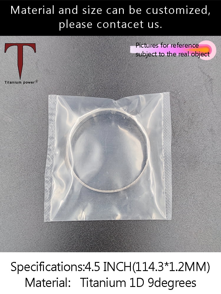 4.5 INCH - Multi-Size Titanium Pie Cutter, 1.0mm Pipe Cutting, 1.0D ...