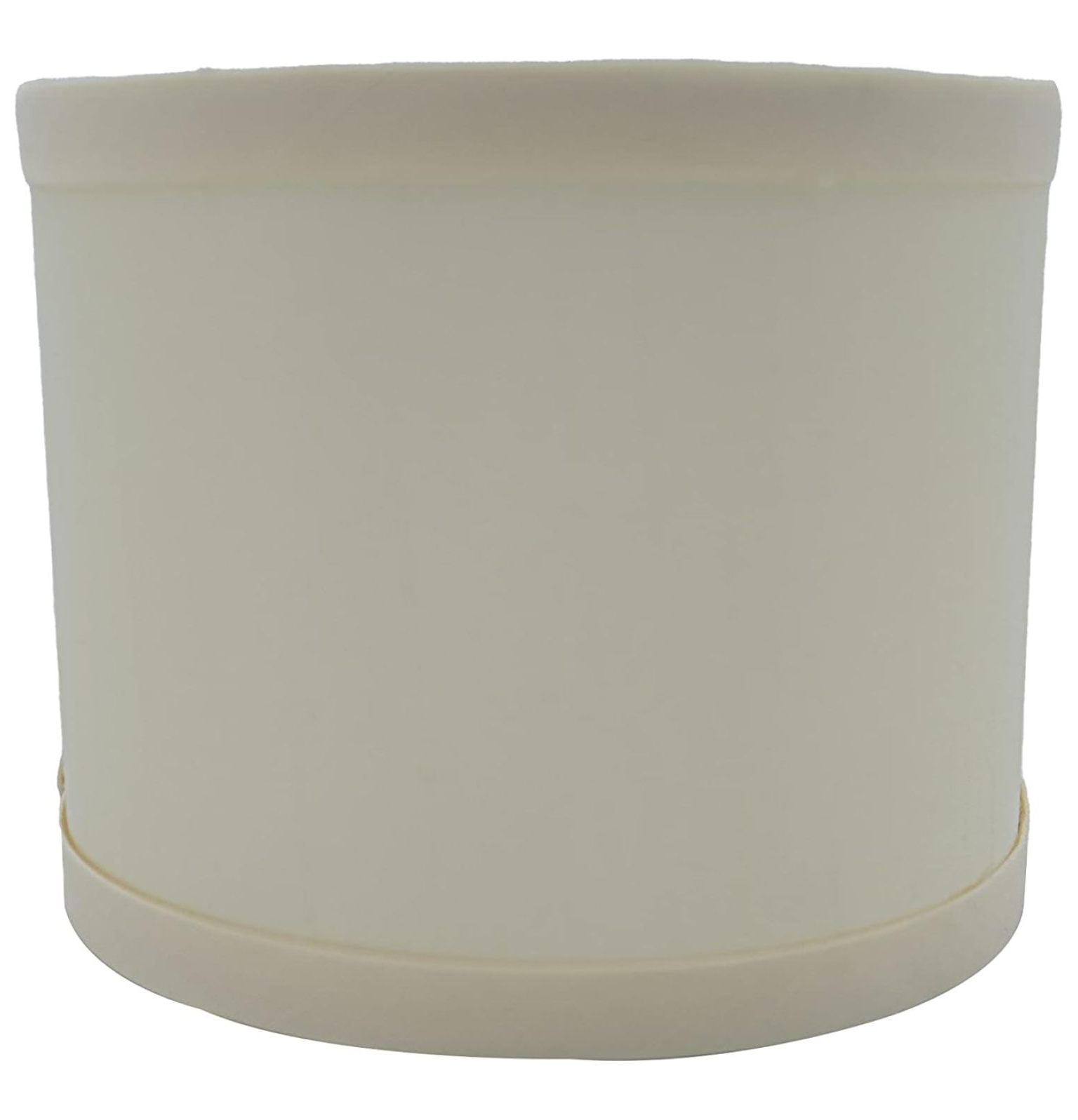 4.5 Inch Half Barrel Wall Sconce Shield Lamp Shade (Eggshell) - Walmart.com