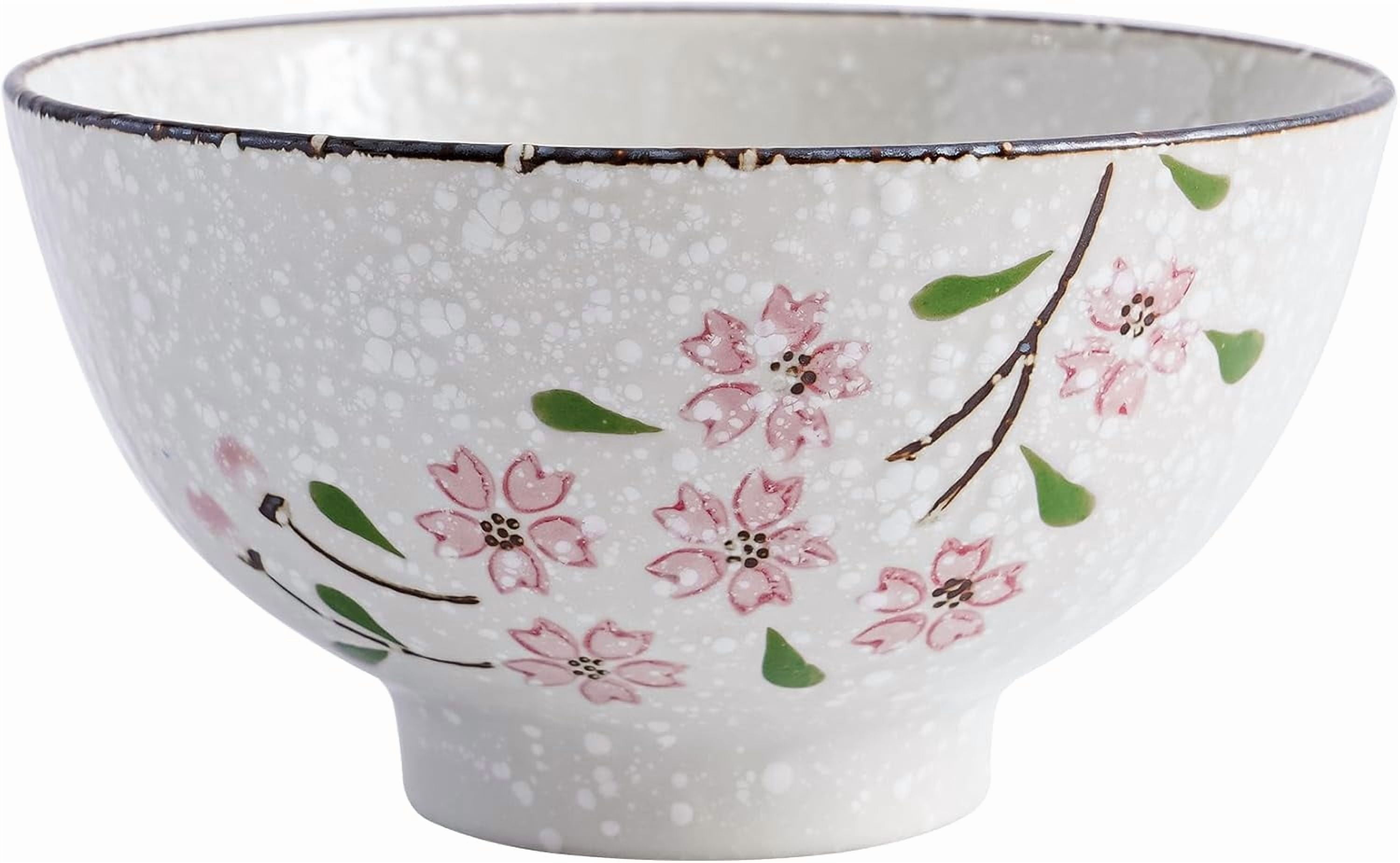 4.5 Inch Porcelain Small Bowls, 10 OZ Ceramic Dessert Bowls, for ...