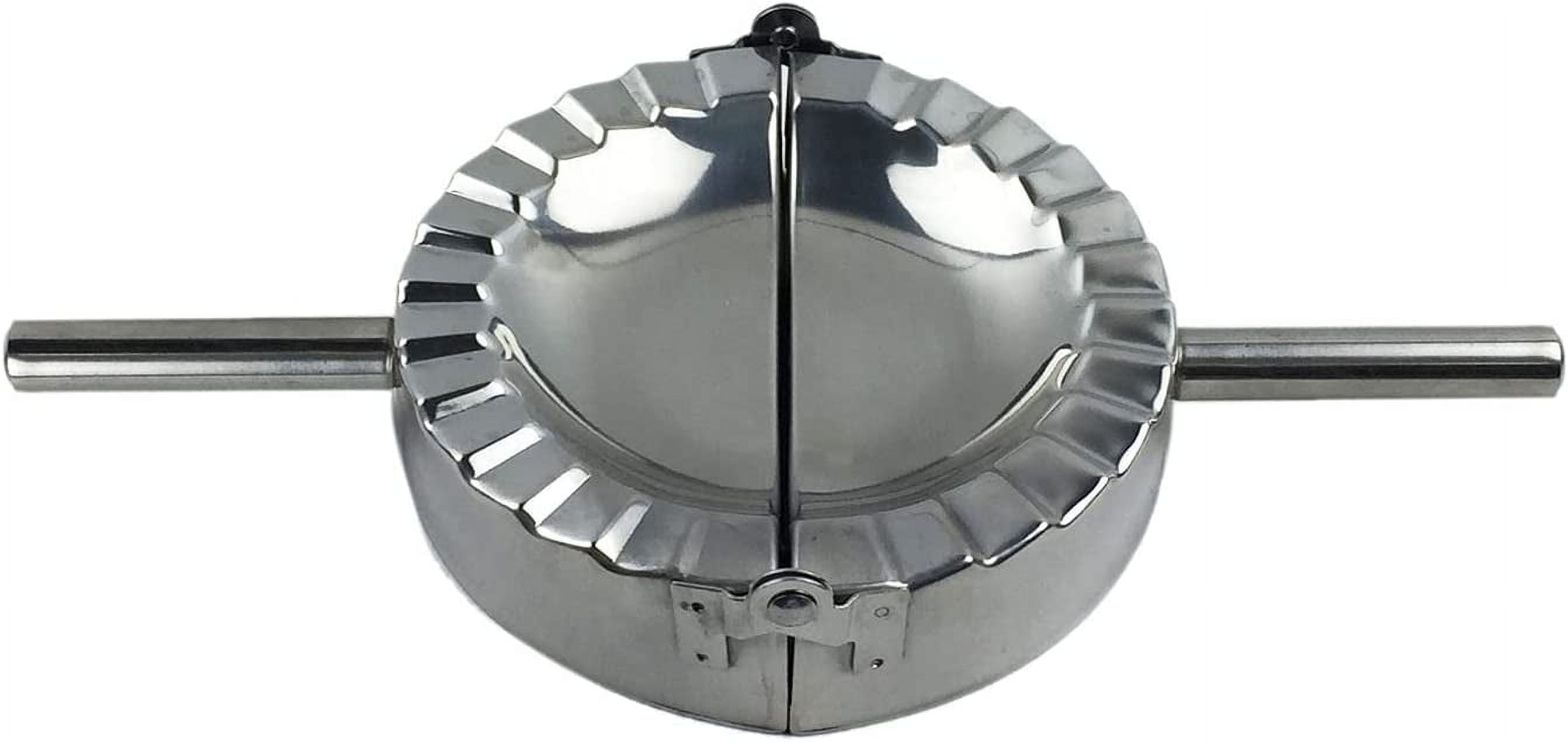 4.5 Inch Stainless Steel Dumpling Maker, Pierogi Maker, X-Large Ravioli ...