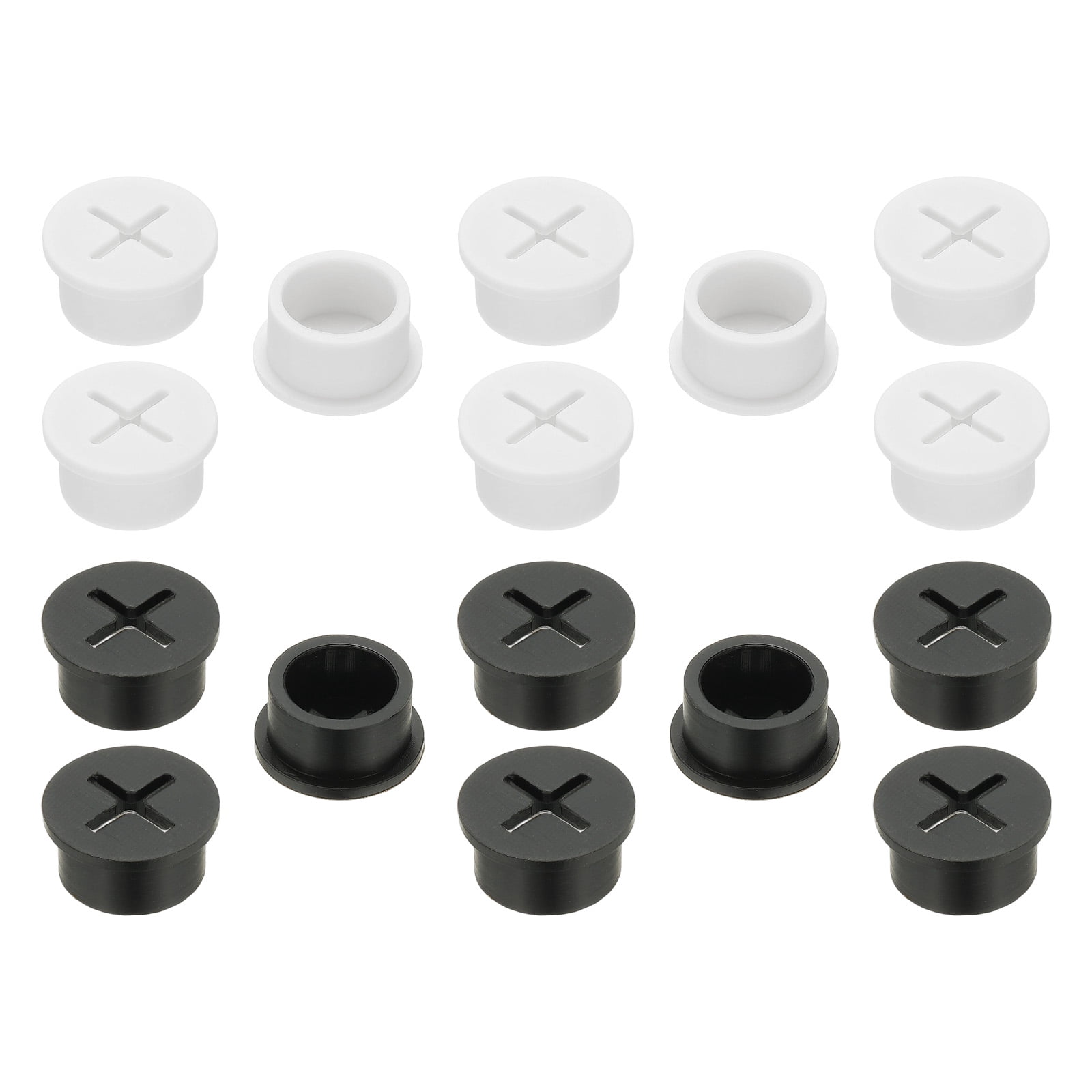4/5 Inch Wire Rubber Grommets, 16Pcs Desk Grommet Cable Grommet Hole ...