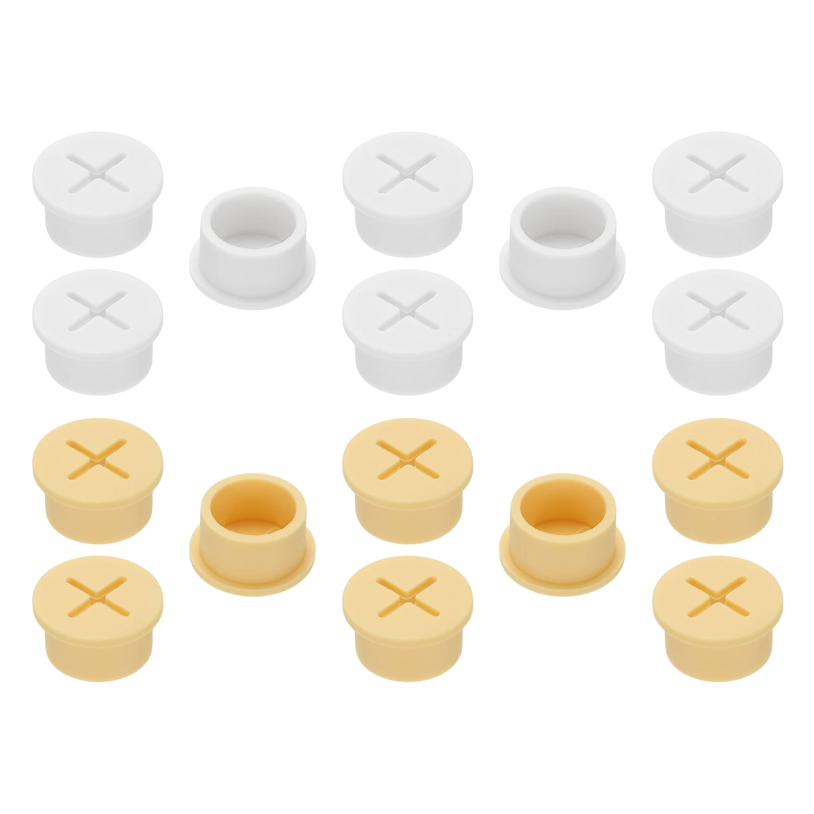 4/5 Inch Wire Rubber Grommets, 16Pcs Desk Grommet Cable Grommet Hole ...