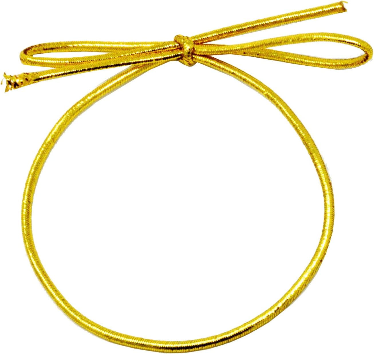 4.5 Inches Pre-Tied Stretch Loops with Pre Tied Bows from Elastic ...