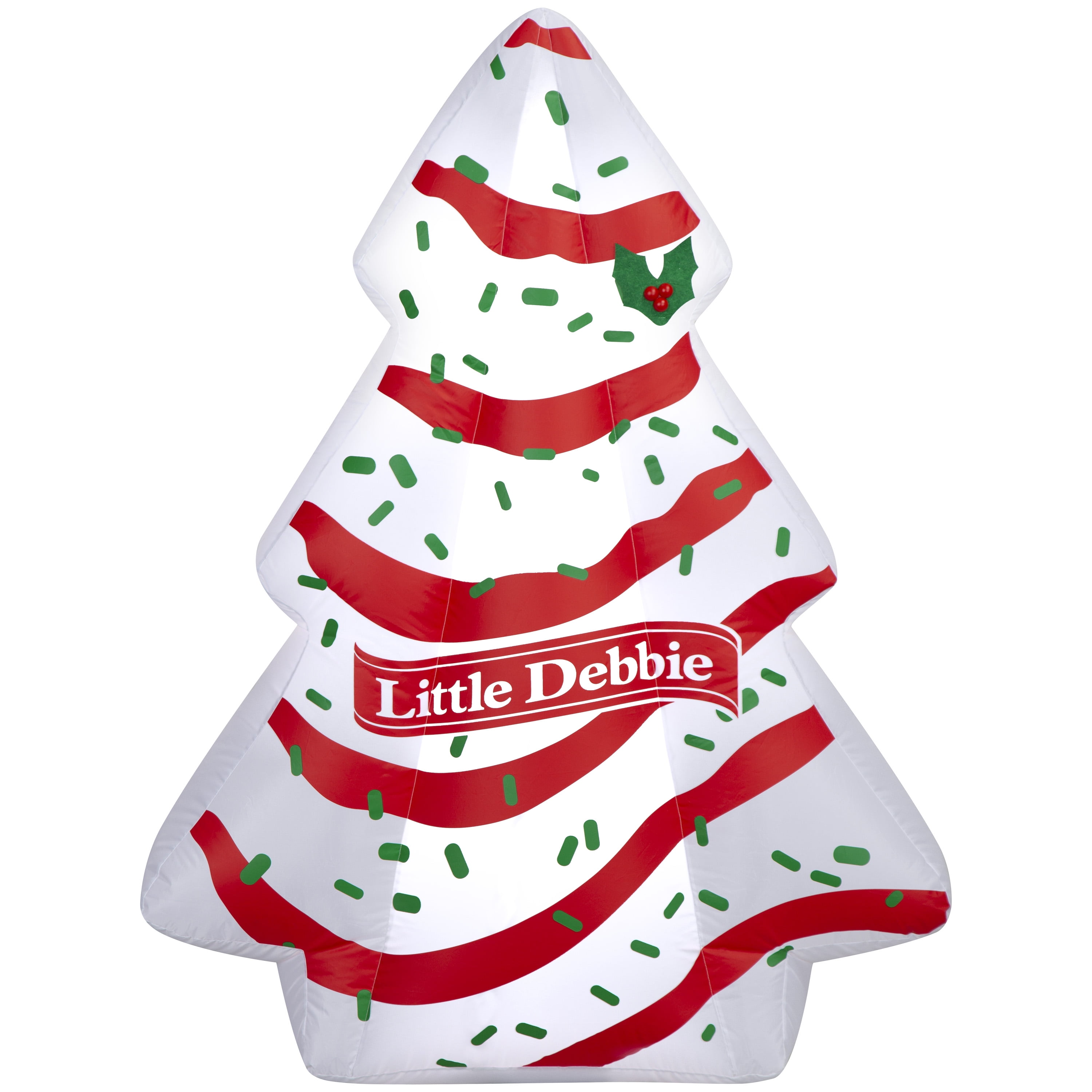 4.5 ft Little Debbie Snack Cake Tree Christmas Airblown Yard Inflatable ...