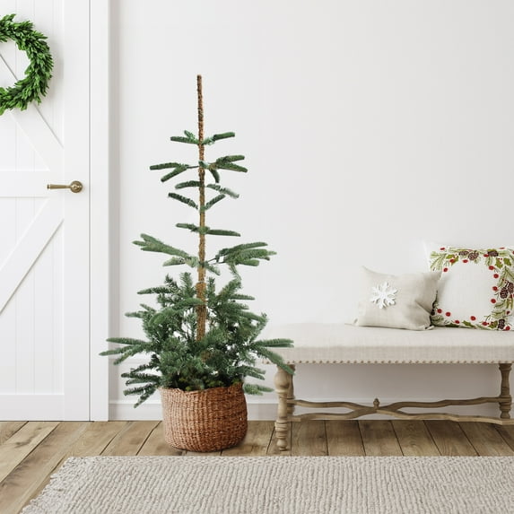 4.5' Noble Fir Layered Artificial Christmas Tree - Unlit - Walmart.com