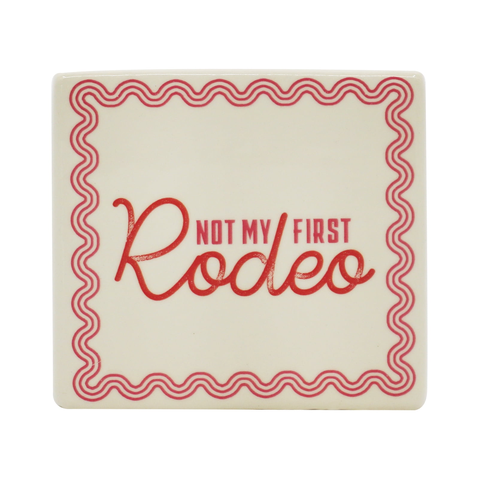 4.5" Rodeo Ceramic Block Tabletop Décor by Ashland® - Spring Home Decor ...