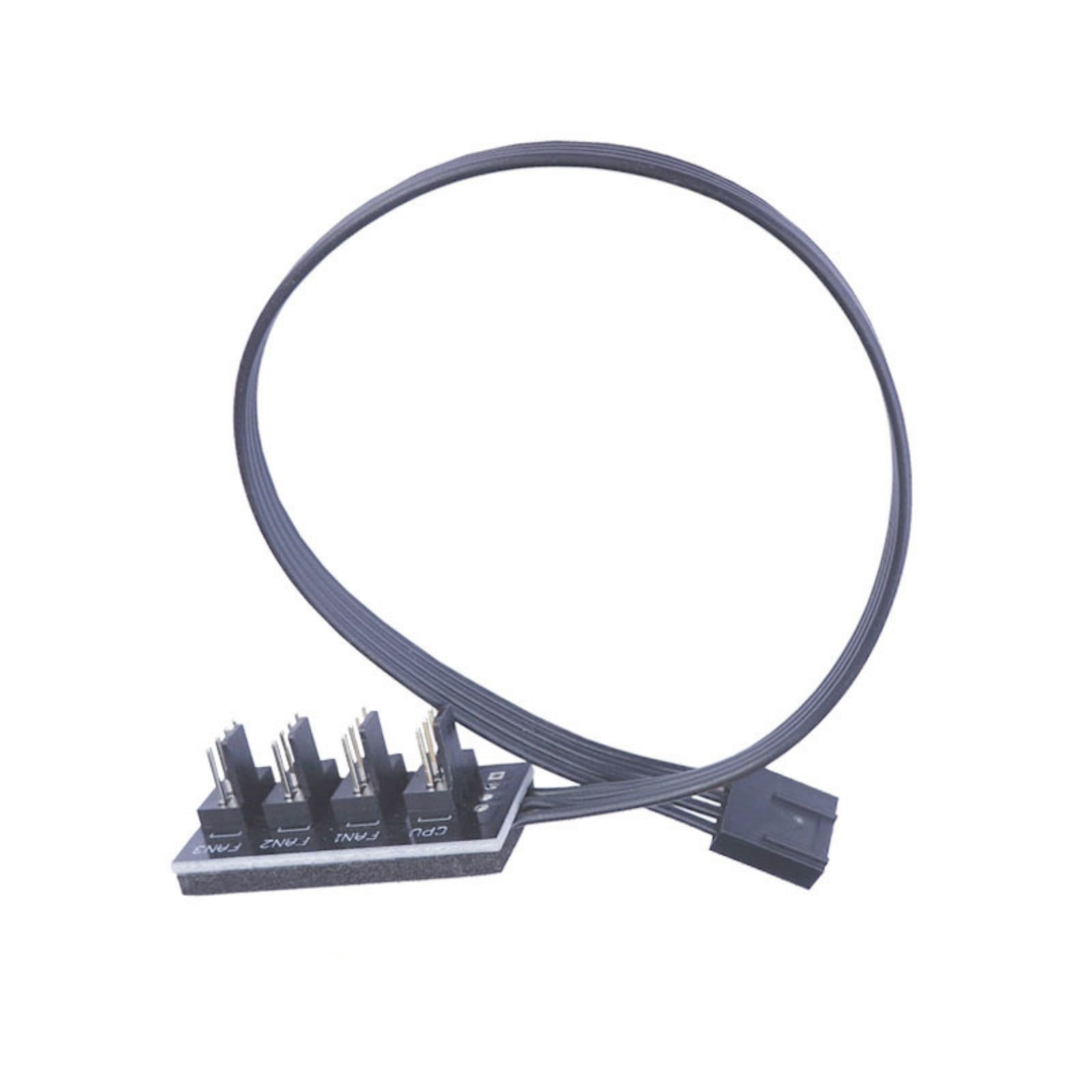 4/5 Way Cooling Fan Controller 4Pin CPU Coolers Case Cooling Fan Power ...