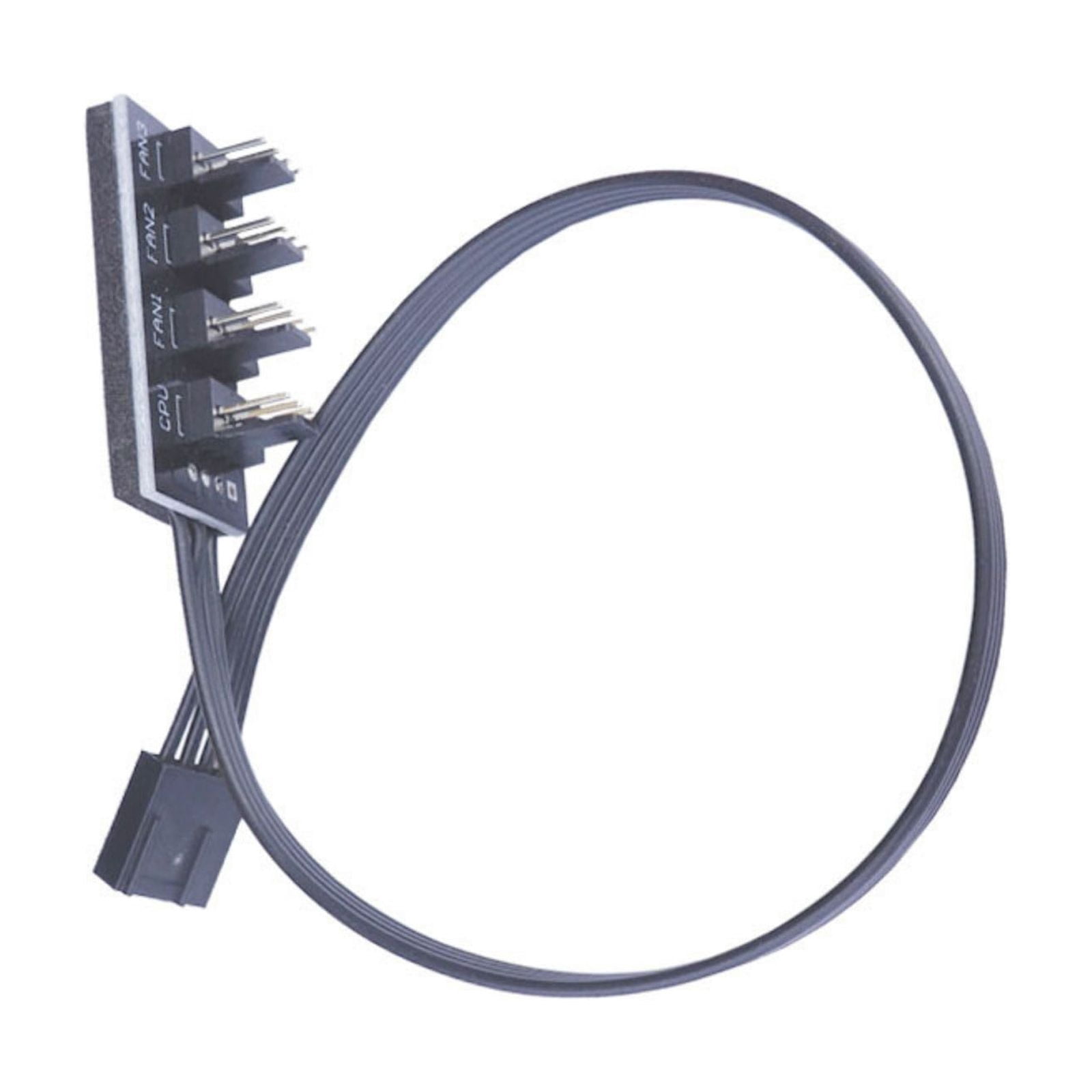 4/5 Way Cooling Fan Controller 4Pin CPU Coolers Case Cooling Fan Power ...