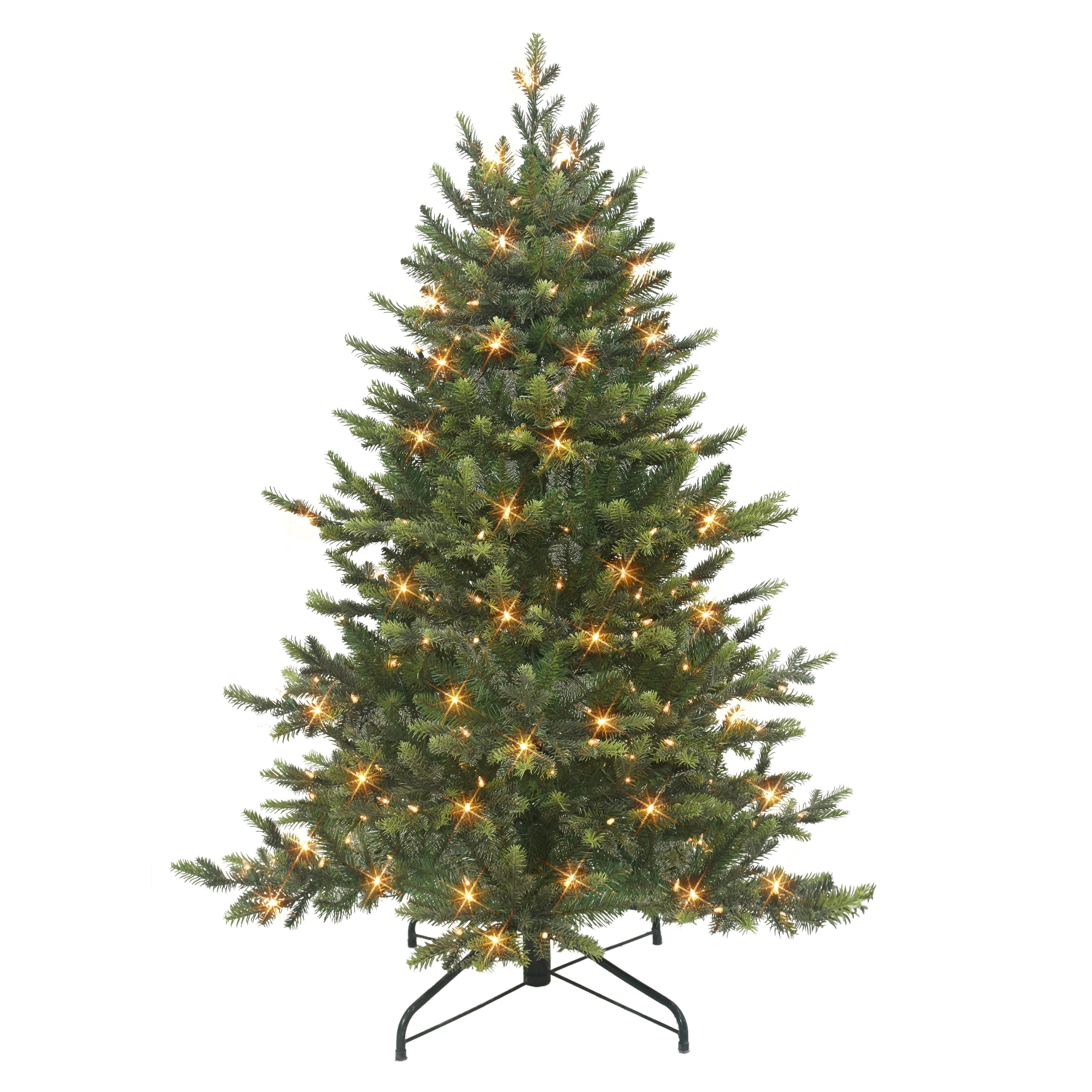 4.5 ft Pre-lit Royal Majestic Douglas Fir Downswept Tree 250 Clear ...