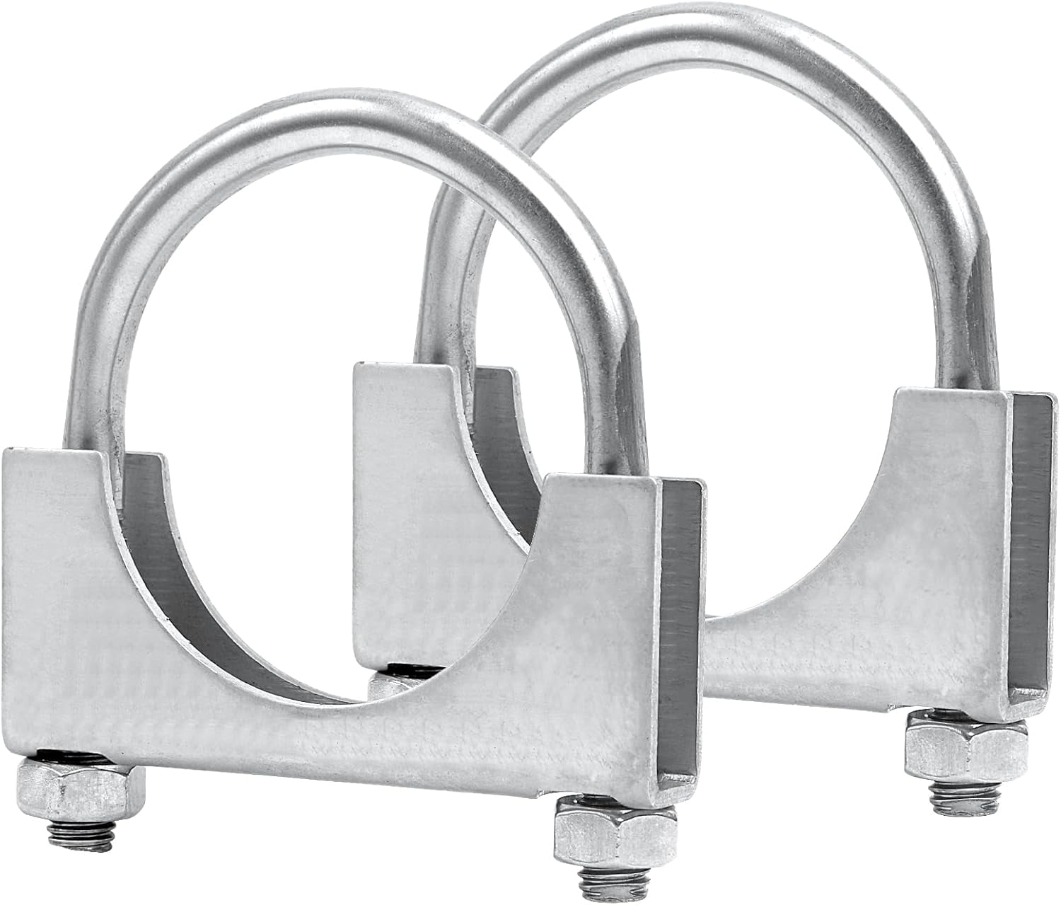 4.5 inch Heavy Duty U-Bolt Exhaust Clamp for 4.5" OD Exhaust Tail Pipe ...