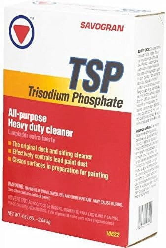 4.5 lb Savogran 10622 TSP Heavy Duty Tri-Sodium Phosphate Cleaner ...