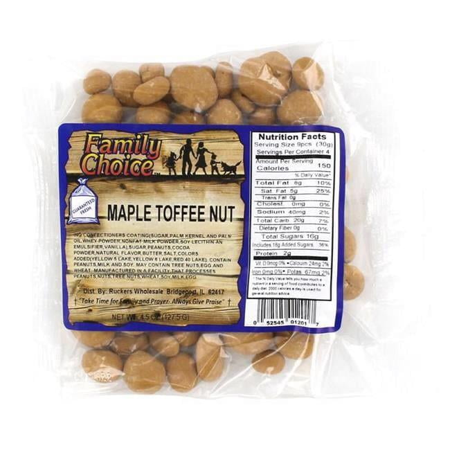 4.5 oz Maple Toffee - Pack of 12 - Walmart.com