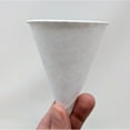 4.5 oz Rolled Rim Paper Cone Cup, YPCC-45, White | 5,000/Case - Walmart.com